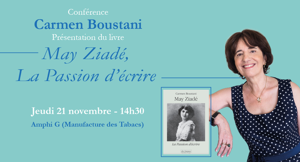 [IETT] Conférence de Carmen Boustani, présentation de l’ouvrage “May ...